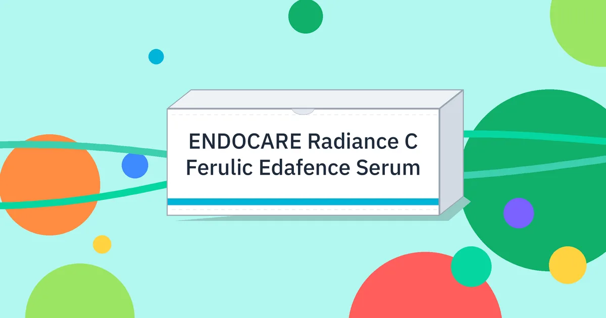 Symbolbild: Packung mit der Aufschrift ENDOCARE Radiance C Ferulic Edafence Serum (PZN 17386386) – Verfügbarkeit und Bezug in Apotheken in Frankfurt am Main