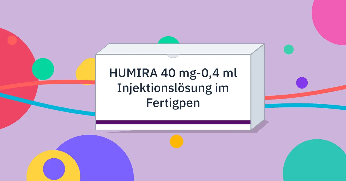 Symbolbild: Packung mit der Aufschrift HUMIRA 40 mg-0,4 ml Injektionslösung im Fertigpen (PZN 19776559) – Verfügbarkeit und Bezug in Apotheken in Frankfurt am Main
