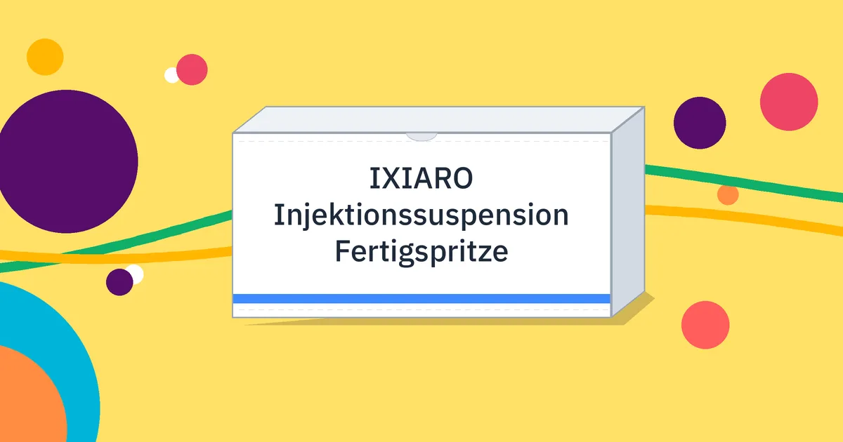 Symbolbild: Packung mit der Aufschrift IXIARO Injektionssuspension Fertigspritze (PZN 18754917) – Verfügbarkeit und Bezug in Apotheken in Frankfurt am Main
