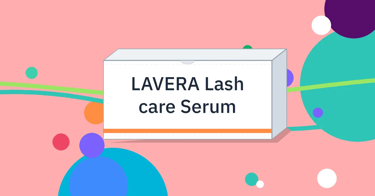 Symbolbild: Packung mit der Aufschrift LAVERA Lash care Serum (PZN 14025067) – Verfügbarkeit und Bezug in Apotheken in Frankfurt am Main