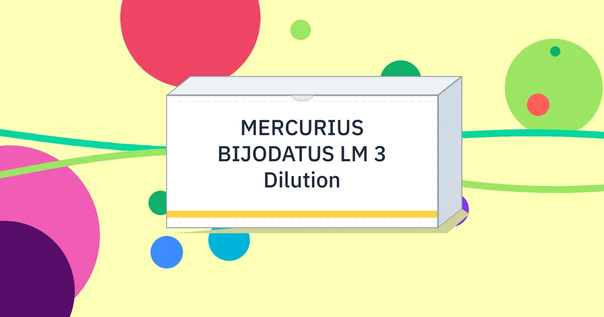 Symbolbild: Packung mit der Aufschrift MERCURIUS BIJODATUS LM 3 Dilution (PZN 12948520) – Verfügbarkeit und Bezug in Apotheken in Frankfurt am Main