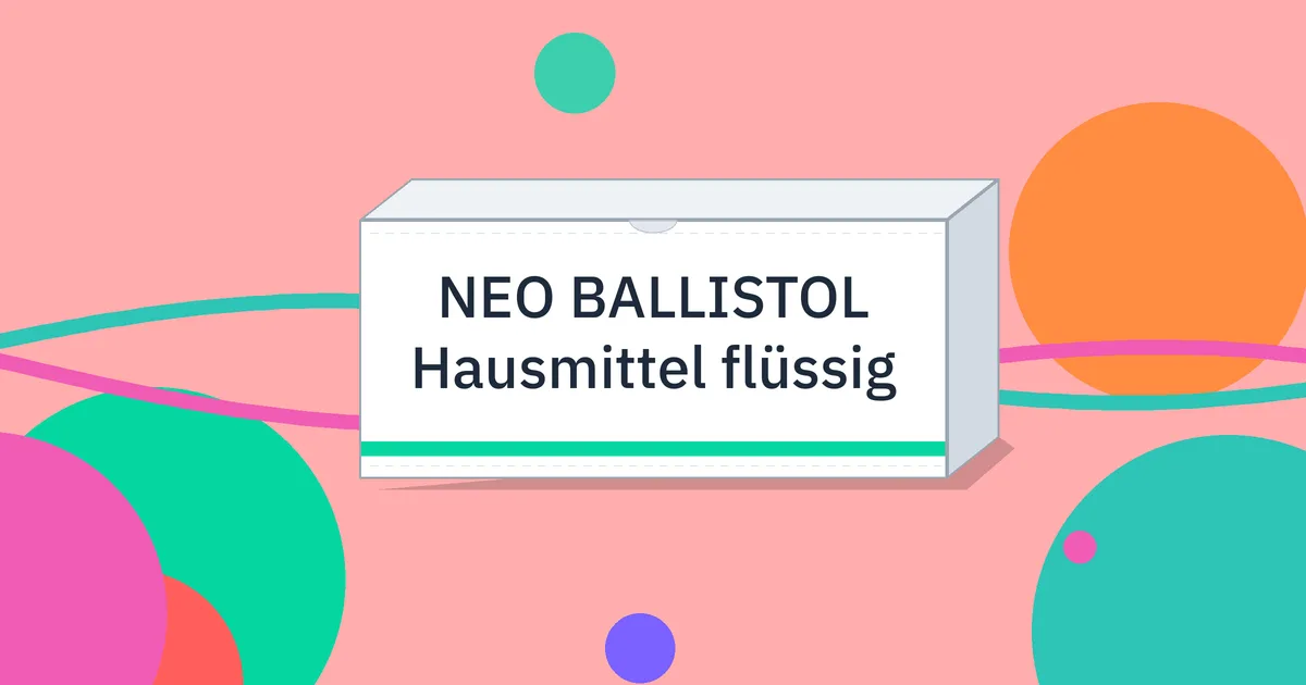 Symbolbild: Packung mit der Aufschrift NEO BALLISTOL Hausmittel flüssig (PZN 04004845) – Verfügbarkeit und Bezug in Apotheken in Frankfurt am Main