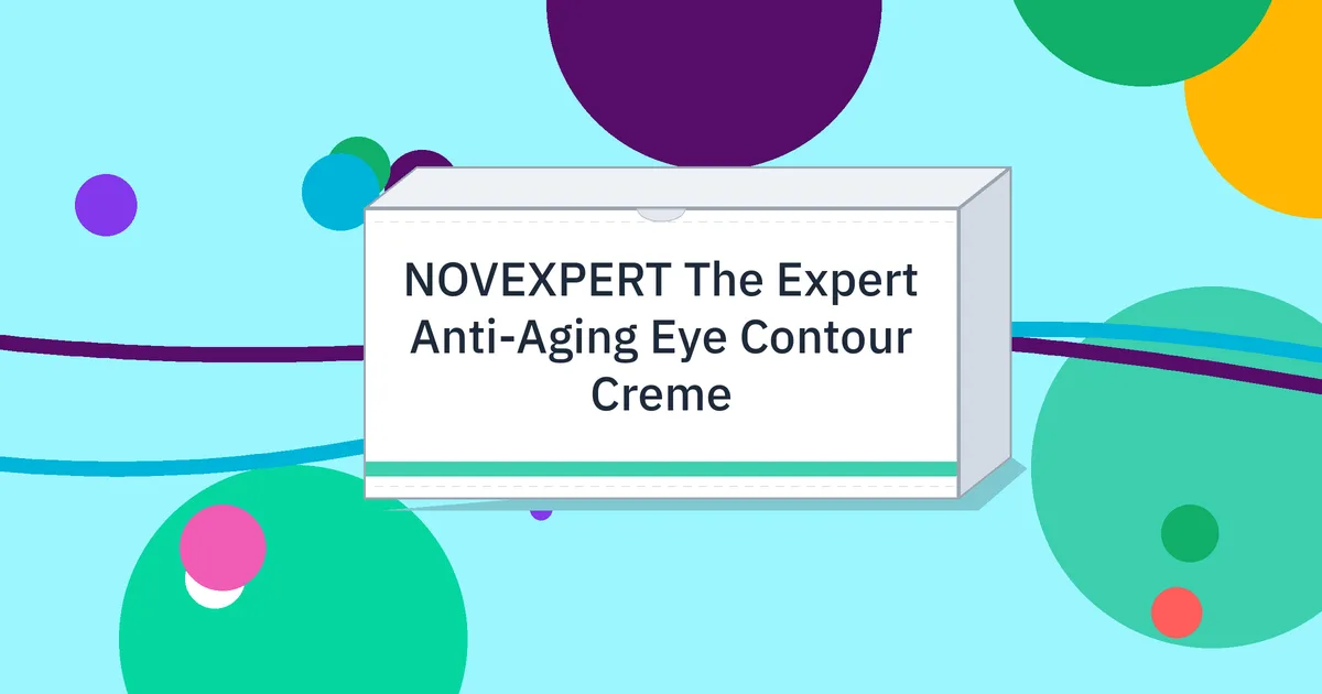 Symbolbild: Packung mit der Aufschrift NOVEXPERT The Expert Anti-Aging Eye Contour Creme (PZN 19147355) – Verfügbarkeit und Bezug in Apotheken in Frankfurt am Main
