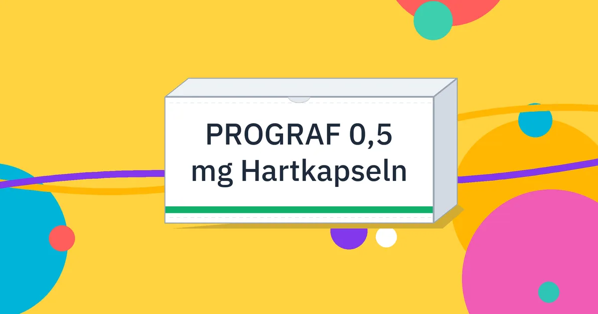 Symbolbild: Packung mit der Aufschrift PROGRAF 0,5 mg Hartkapseln (PZN 12575898) – Verfügbarkeit und Bezug in Apotheken in Frankfurt am Main
