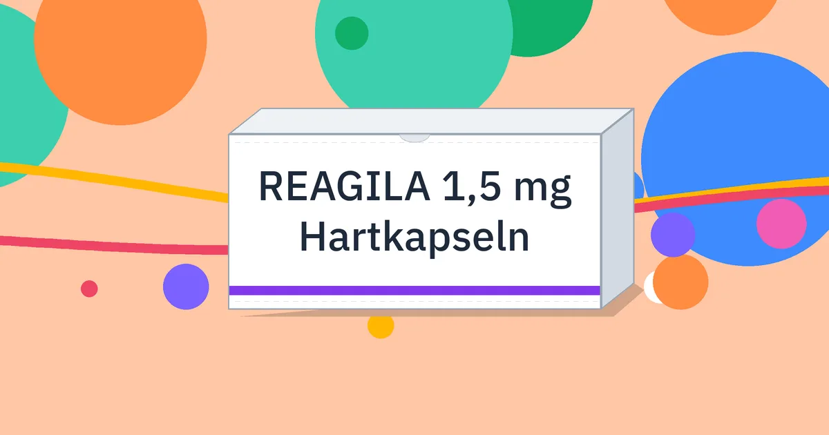 Symbolbild: Packung mit der Aufschrift REAGILA 1,5 mg Hartkapseln (PZN 20214068) – Verfügbarkeit und Bezug in Apotheken in Frankfurt am Main