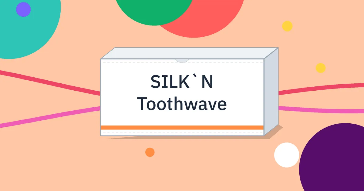 Symbolbild: Packung mit der Aufschrift SILK`N Toothwave (PZN 16045312) – Verfügbarkeit und Bezug in Apotheken in Frankfurt am Main