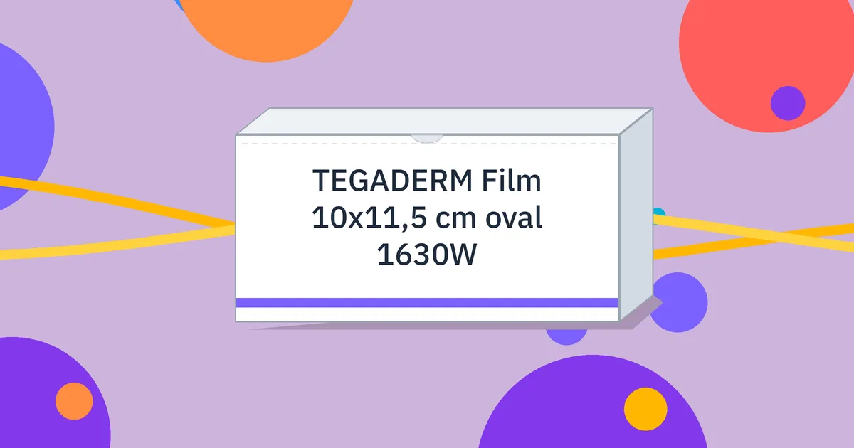 Symbolbild: Packung mit der Aufschrift TEGADERM Film 10x11,5 cm oval 1630W (PZN 02102880) – Verfügbarkeit und Bezug in Apotheken in Frankfurt am Main