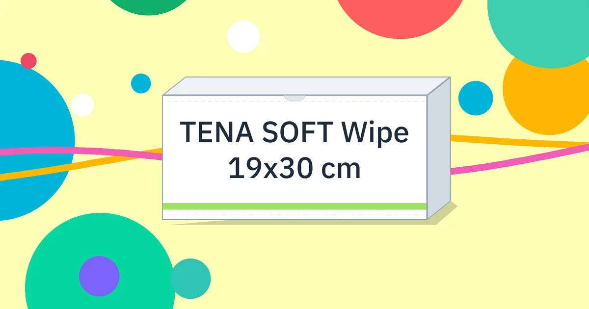 Symbolbild: Packung mit der Aufschrift TENA SOFT Wipe 19x30 cm (PZN 04941946) – Verfügbarkeit und Bezug in Apotheken in Frankfurt am Main