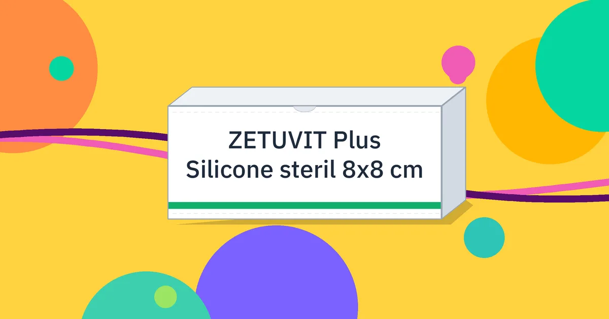 Symbolbild: Packung mit der Aufschrift ZETUVIT Plus Silicone steril 8x8 cm (PZN 19361290) – Verfügbarkeit und Bezug in Apotheken in Frankfurt am Main