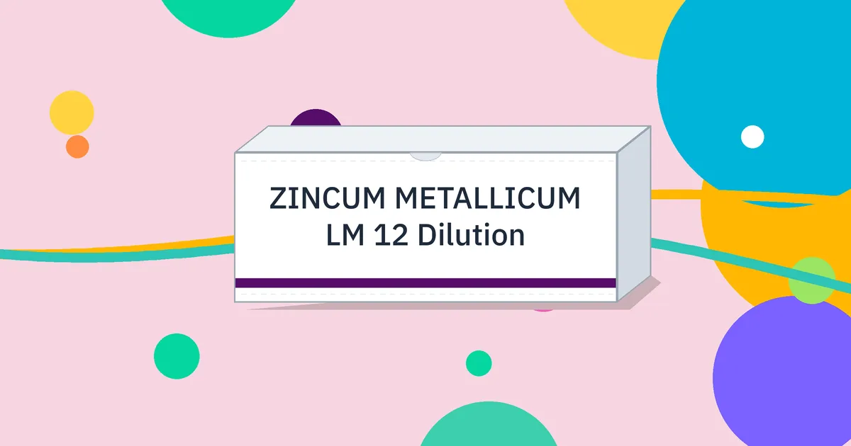 Symbolbild: Packung mit der Aufschrift ZINCUM METALLICUM LM 12 Dilution (PZN 02604297) – Verfügbarkeit und Bezug in Apotheken in Frankfurt am Main