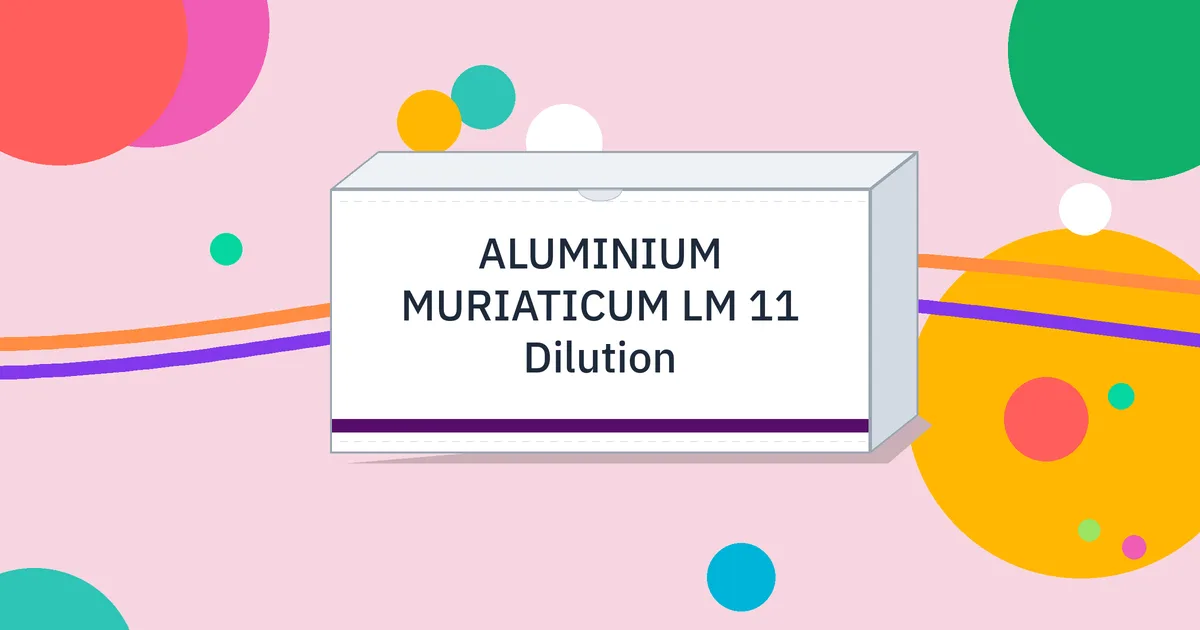 Symbolbild: Packung mit der Aufschrift ALUMINIUM MURIATICUM LM 11 Dilution (PZN 13316673) – Verfügbarkeit und Bezug in Apotheken in Frankfurt am Main