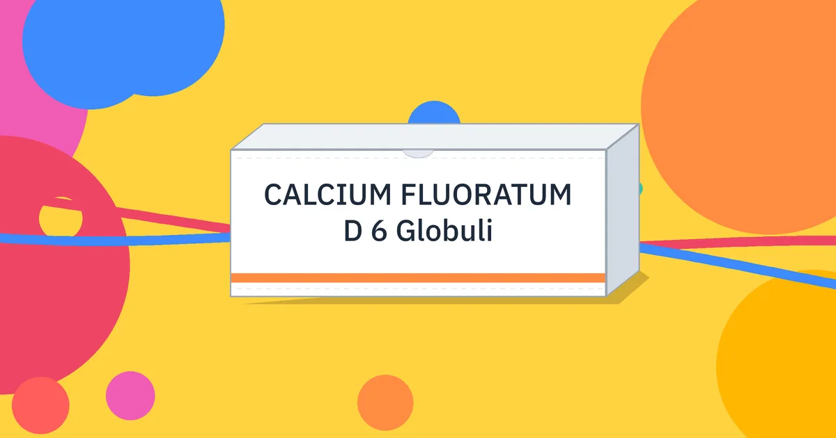 Symbolbild: Packung mit der Aufschrift CALCIUM FLUORATUM D 6 Globuli (PZN 17505804) – Verfügbarkeit und Bezug in Apotheken in Frankfurt am Main