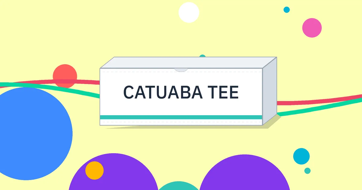 Symbolbild: Packung mit der Aufschrift CATUABA TEE (PZN 01441077) – Verfügbarkeit und Bezug in Apotheken in Frankfurt am Main