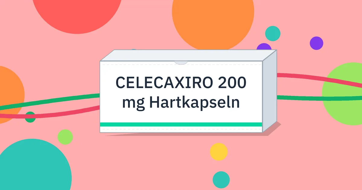 Symbolbild: Packung mit der Aufschrift CELECAXIRO 200 mg Hartkapseln (PZN 15784220) – Verfügbarkeit und Bezug in Apotheken in Frankfurt am Main