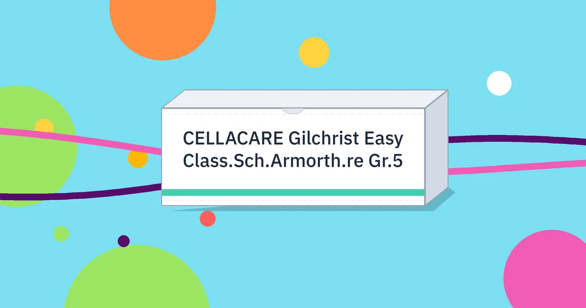Symbolbild: Packung mit der Aufschrift CELLACARE Gilchrist Easy Class.Sch.Armorth.re Gr.5 (PZN 18364843) – Verfügbarkeit und Bezug in Apotheken in Frankfurt am Main