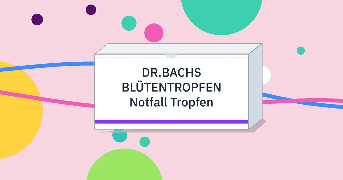 Symbolbild: Packung mit der Aufschrift DR.BACHS BLÜTENTROPFEN Notfall Tropfen (PZN 17193747) – Verfügbarkeit und Bezug in Apotheken in Frankfurt am Main