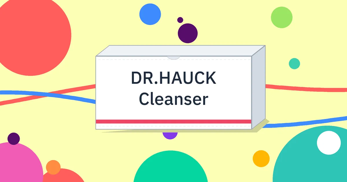Symbolbild: Packung mit der Aufschrift DR.HAUCK Cleanser (PZN 17449827) – Verfügbarkeit und Bezug in Apotheken in Frankfurt am Main