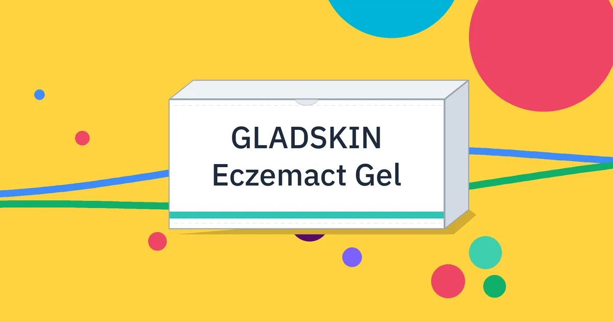 Symbolbild: Packung mit der Aufschrift GLADSKIN Eczemact Gel (PZN 18256384) – Verfügbarkeit und Bezug in Apotheken in Frankfurt am Main