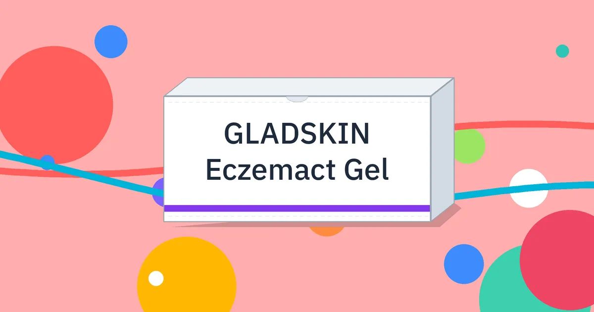 Symbolbild: Packung mit der Aufschrift GLADSKIN Eczemact Gel (PZN 18256409) – Verfügbarkeit und Bezug in Apotheken in Frankfurt am Main