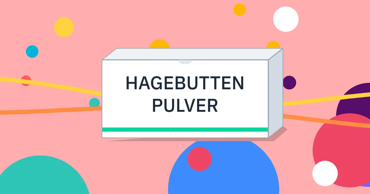Symbolbild: Packung mit der Aufschrift HAGEBUTTEN PULVER (PZN 18391981) – Verfügbarkeit und Bezug in Apotheken in Frankfurt am Main