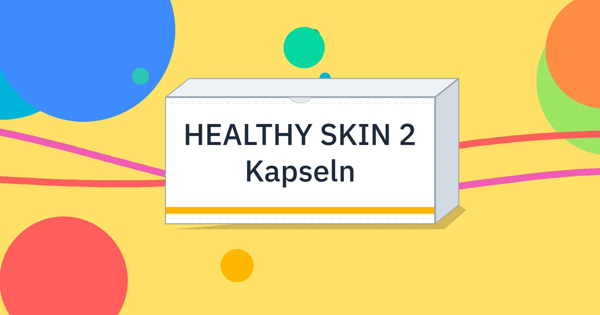 Symbolbild: Packung mit der Aufschrift HEALTHY SKIN 2 Kapseln (PZN 17528024) – Verfügbarkeit und Bezug in Apotheken in Frankfurt am Main
