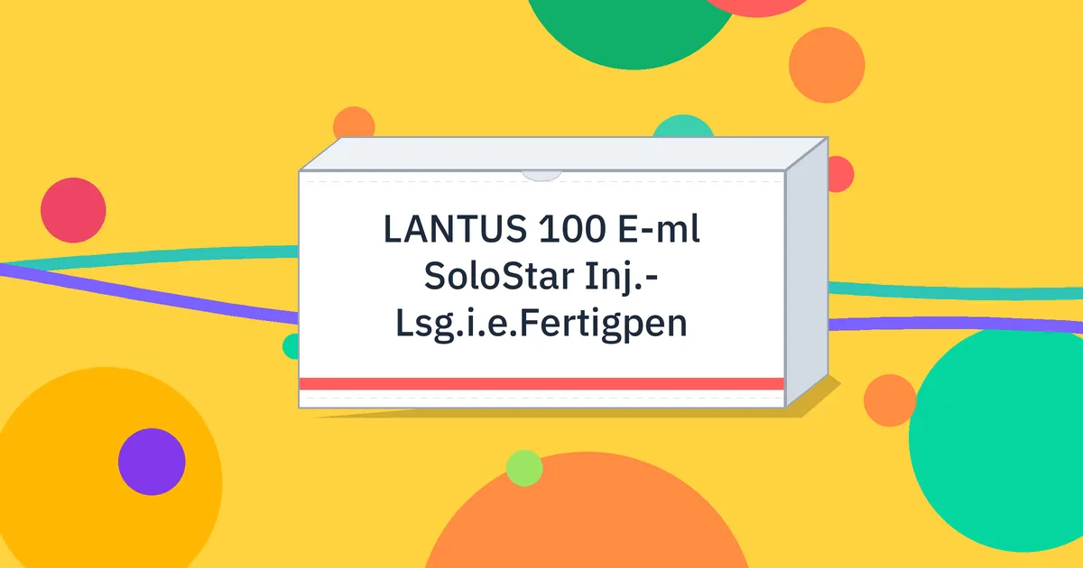 Symbolbild: Packung mit der Aufschrift LANTUS 100 E-ml SoloStar Inj.-Lsg.i.e.Fertigpen (PZN 10356117) – Verfügbarkeit und Bezug in Apotheken in Frankfurt am Main