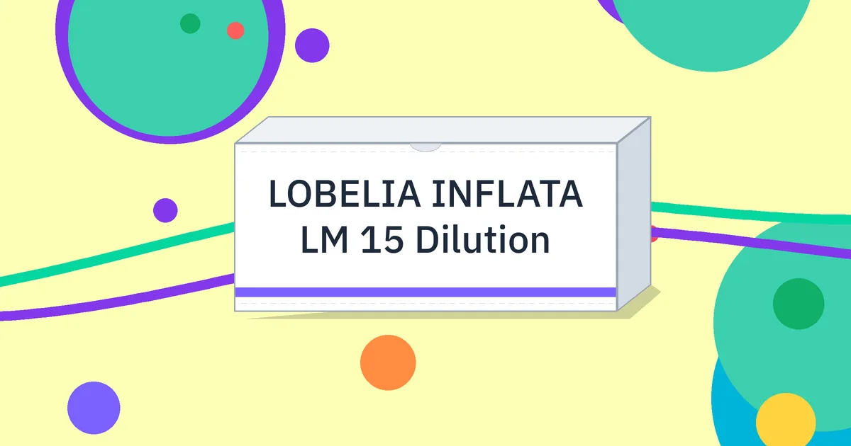 Symbolbild: Packung mit der Aufschrift LOBELIA INFLATA LM 15 Dilution (PZN 13533867) – Verfügbarkeit und Bezug in Apotheken in Frankfurt am Main