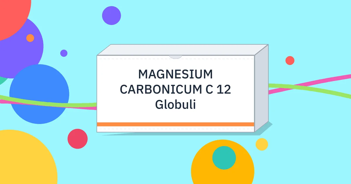 Symbolbild: Packung mit der Aufschrift MAGNESIUM CARBONICUM C 12 Globuli (PZN 07173206) – Verfügbarkeit und Bezug in Apotheken in Frankfurt am Main
