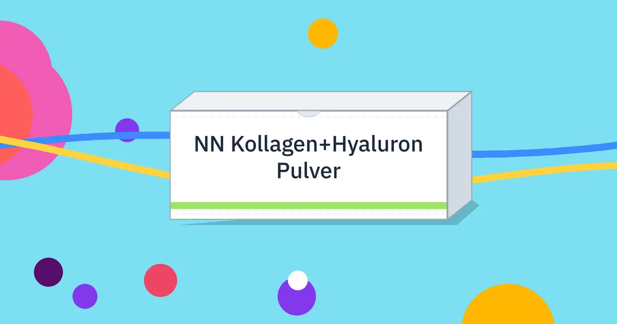 Symbolbild: Packung mit der Aufschrift NN Kollagen+Hyaluron Pulver (PZN 20053955) – Verfügbarkeit und Bezug in Apotheken in Frankfurt am Main