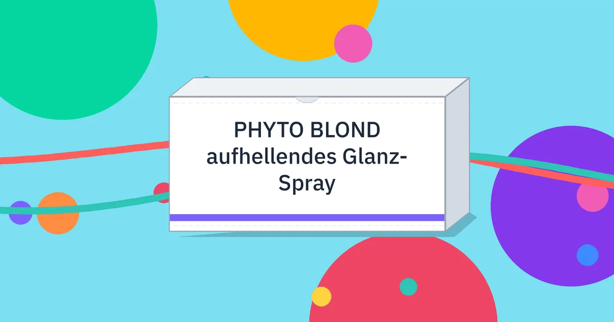 Symbolbild: Packung mit der Aufschrift PHYTO BLOND aufhellendes Glanz-Spray (PZN 19372017) – Verfügbarkeit und Bezug in Apotheken in Frankfurt am Main