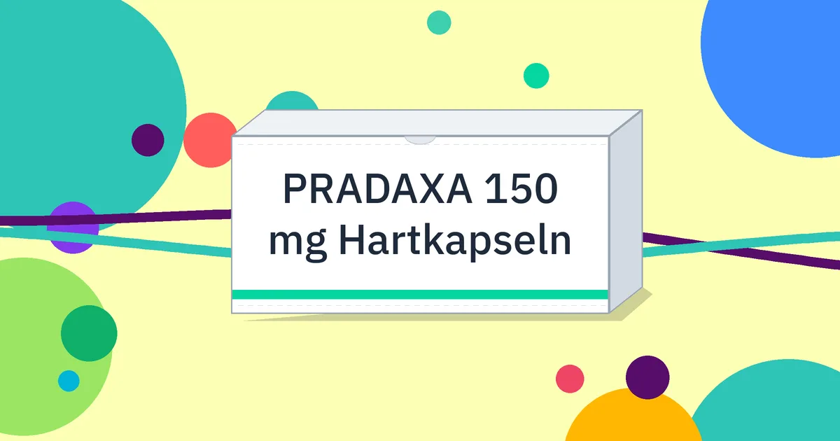 Symbolbild: Packung mit der Aufschrift PRADAXA 150 mg Hartkapseln (PZN 11130384) – Verfügbarkeit und Bezug in Apotheken in Frankfurt am Main