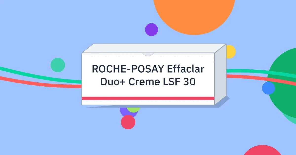 Symbolbild: Packung mit der Aufschrift ROCHE-POSAY Effaclar Duo+ Creme LSF 30 (PZN 12828709) – Verfügbarkeit und Bezug in Apotheken in Frankfurt am Main