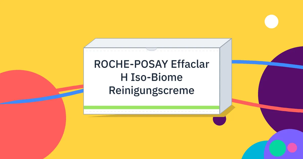 Symbolbild: Packung mit der Aufschrift ROCHE-POSAY Effaclar H Iso-Biome Reinigungscreme (PZN 17862154) – Verfügbarkeit und Bezug in Apotheken in Frankfurt am Main