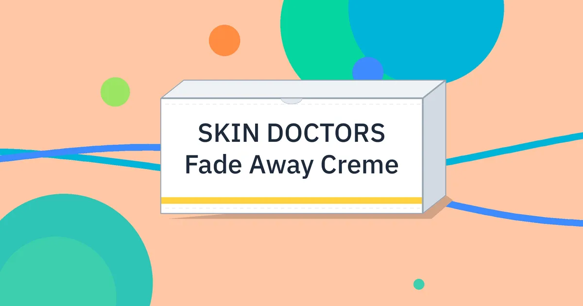 Symbolbild: Packung mit der Aufschrift SKIN DOCTORS Fade Away Creme (PZN 09263190) – Verfügbarkeit und Bezug in Apotheken in Frankfurt am Main
