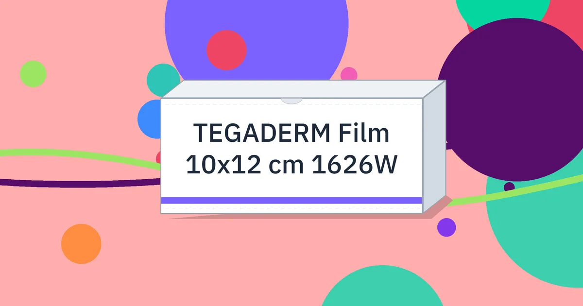 Symbolbild: Packung mit der Aufschrift TEGADERM Film 10x12 cm 1626W (PZN 09768932) – Verfügbarkeit und Bezug in Apotheken in Frankfurt am Main