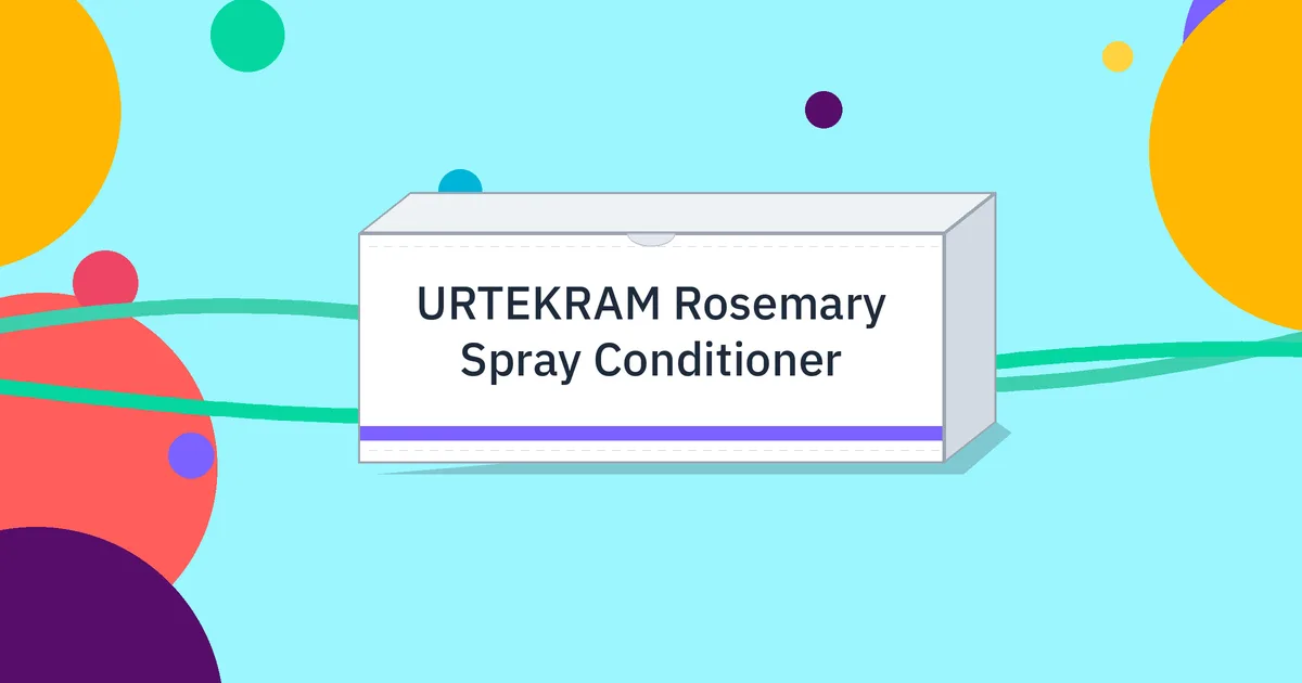 Symbolbild: Packung mit der Aufschrift URTEKRAM Rosemary Spray Conditioner (PZN 18820689) – Verfügbarkeit und Bezug in Apotheken in Frankfurt am Main