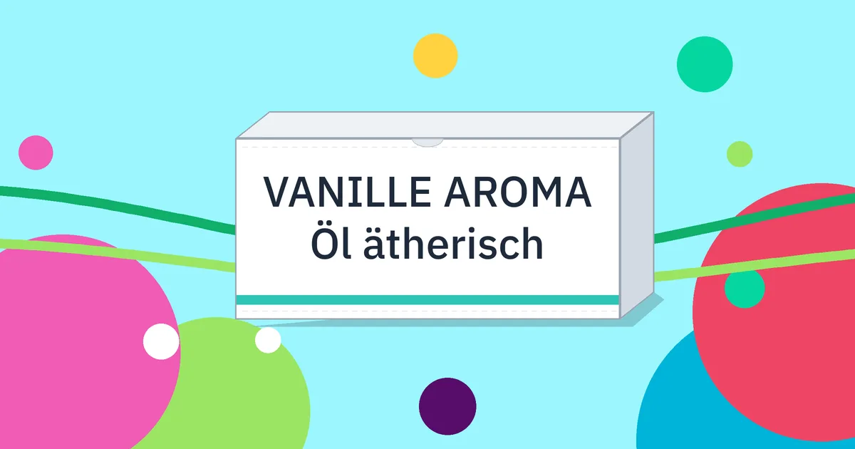 Symbolbild: Packung mit der Aufschrift VANILLE AROMA Öl ätherisch (PZN 01252258) – Verfügbarkeit und Bezug in Apotheken in Frankfurt am Main