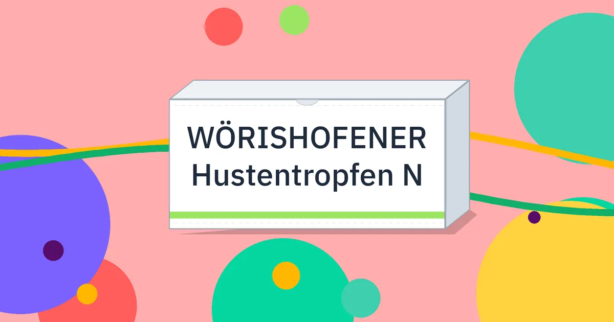 Symbolbild: Packung mit der Aufschrift WÖRISHOFENER Hustentropfen N (PZN 07336341) – Verfügbarkeit und Bezug in Apotheken in Frankfurt am Main