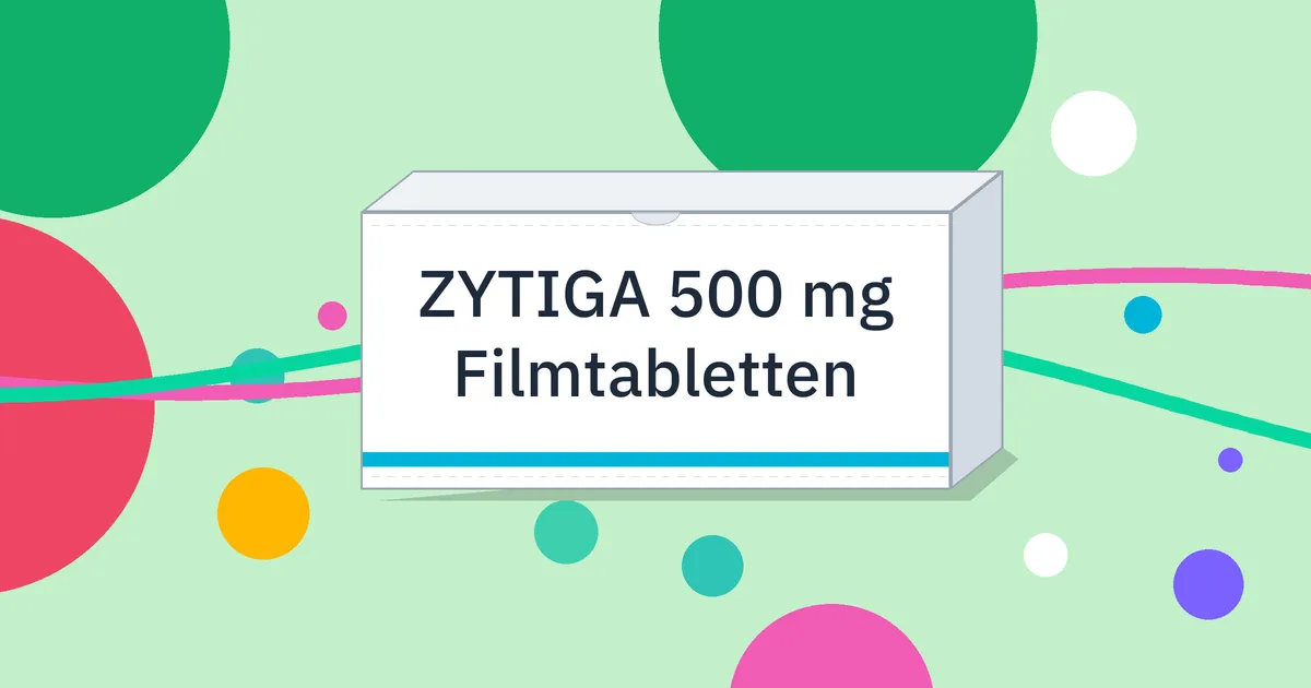 Symbolbild: Packung mit der Aufschrift ZYTIGA 500 mg Filmtabletten (PZN 14055192) – Verfügbarkeit und Bezug in Apotheken in Frankfurt am Main