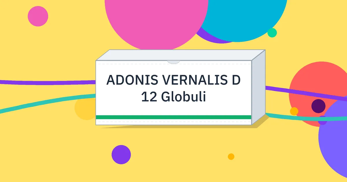 Symbolbild: Packung mit der Aufschrift ADONIS VERNALIS D 12 Globuli (PZN 16694967) – Verfügbarkeit und Bezug in Apotheken in Frankfurt am Main