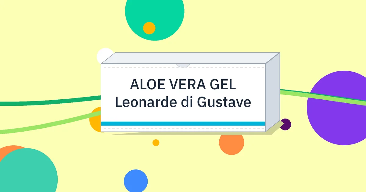 Symbolbild: Packung mit der Aufschrift ALOE VERA GEL Leonarde di Gustave (PZN 15731560) – Verfügbarkeit und Bezug in Apotheken in Frankfurt am Main