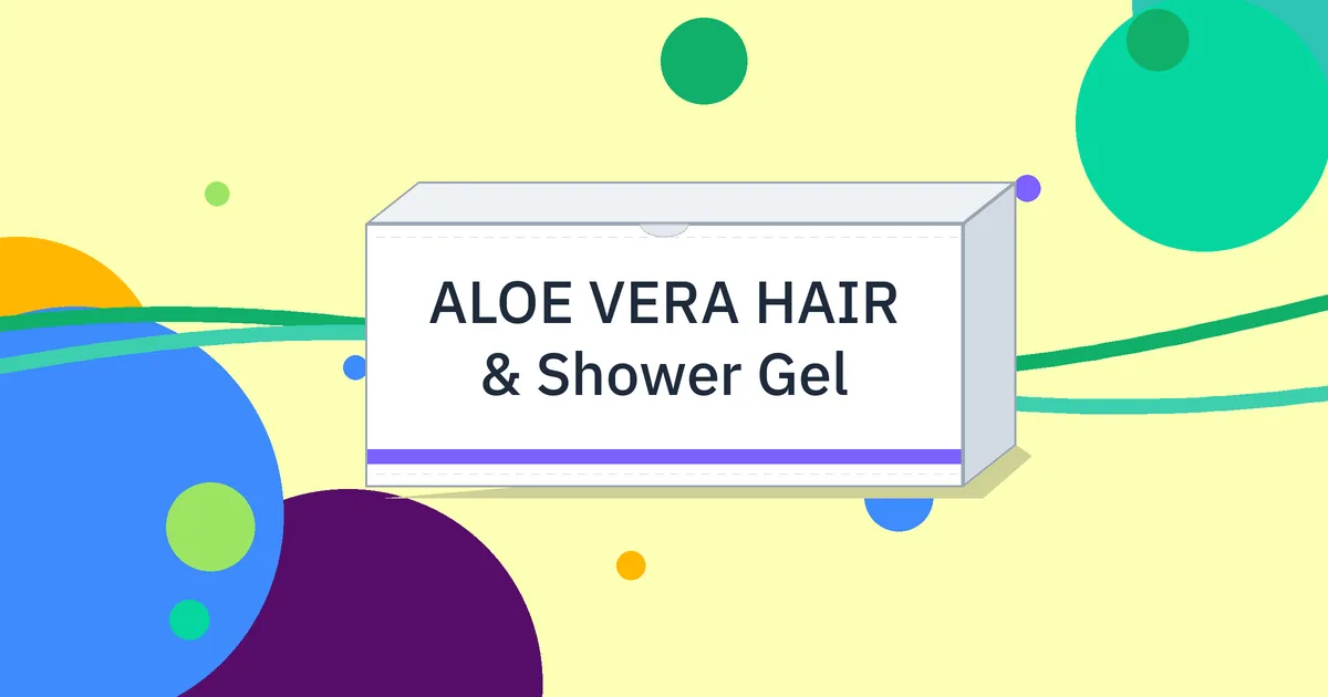 Symbolbild: Packung mit der Aufschrift ALOE VERA HAIR & Shower Gel (PZN 18724282) – Verfügbarkeit und Bezug in Apotheken in Frankfurt am Main