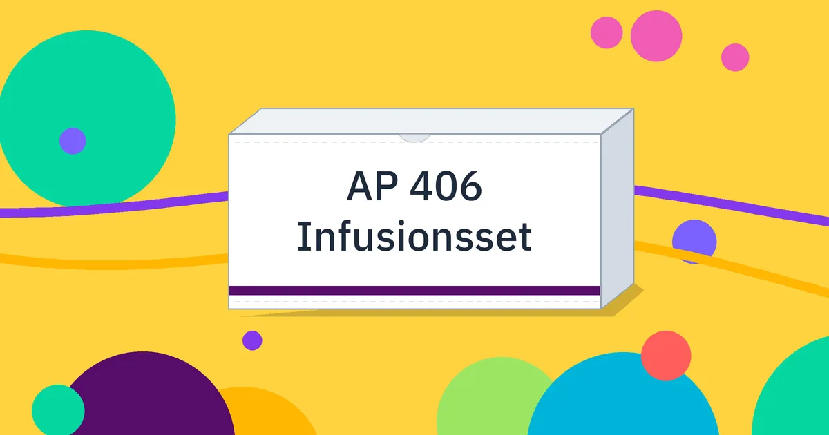 Symbolbild: Packung mit der Aufschrift AP 406 Infusionsset (PZN 13882622) – Verfügbarkeit und Bezug in Apotheken in Frankfurt am Main
