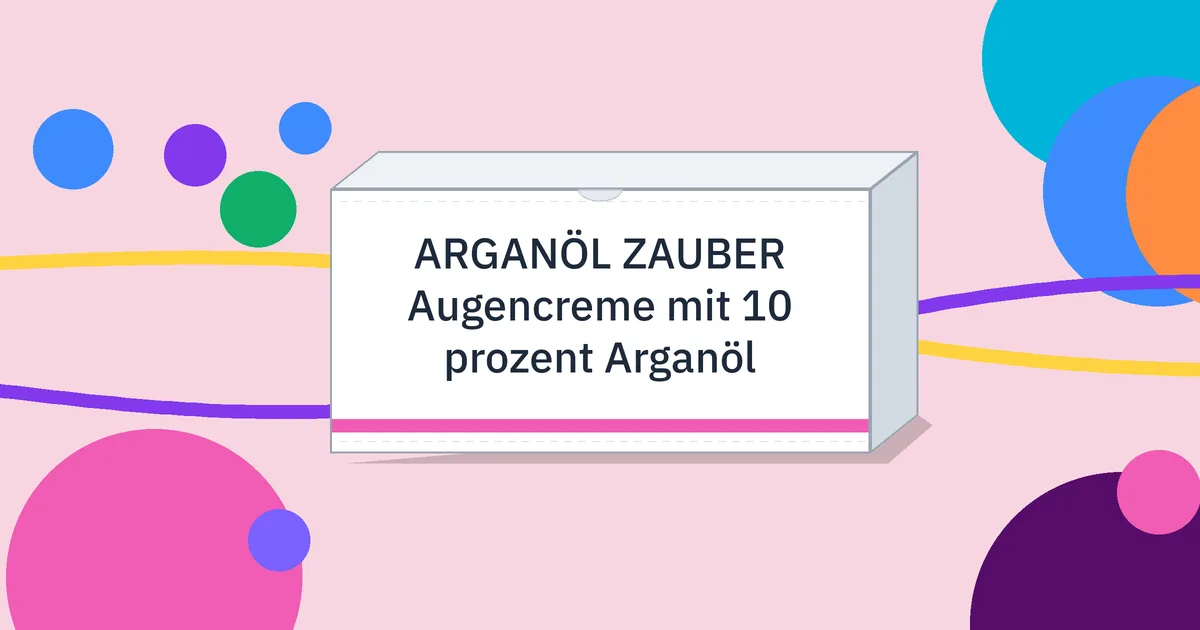 Symbolbild: Packung mit der Aufschrift ARGANÖL ZAUBER Augencreme mit 10 prozent Arganöl (PZN 16776062) – Verfügbarkeit und Bezug in Apotheken in Frankfurt am Main