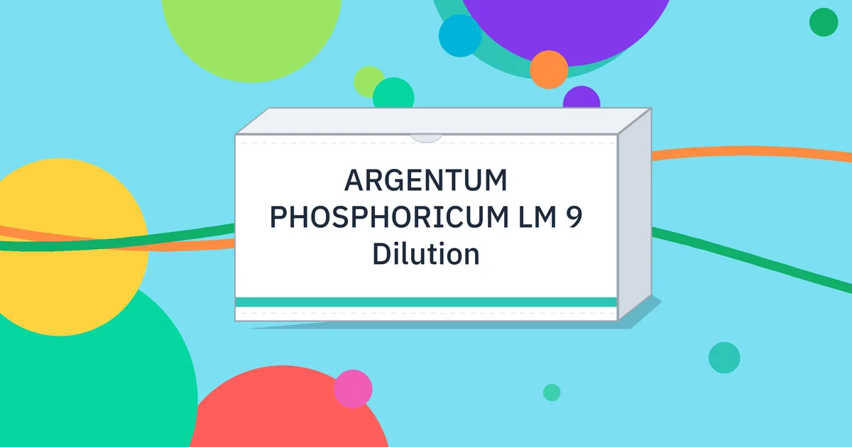 Symbolbild: Packung mit der Aufschrift ARGENTUM PHOSPHORICUM LM 9 Dilution (PZN 12769533) – Verfügbarkeit und Bezug in Apotheken in Frankfurt am Main