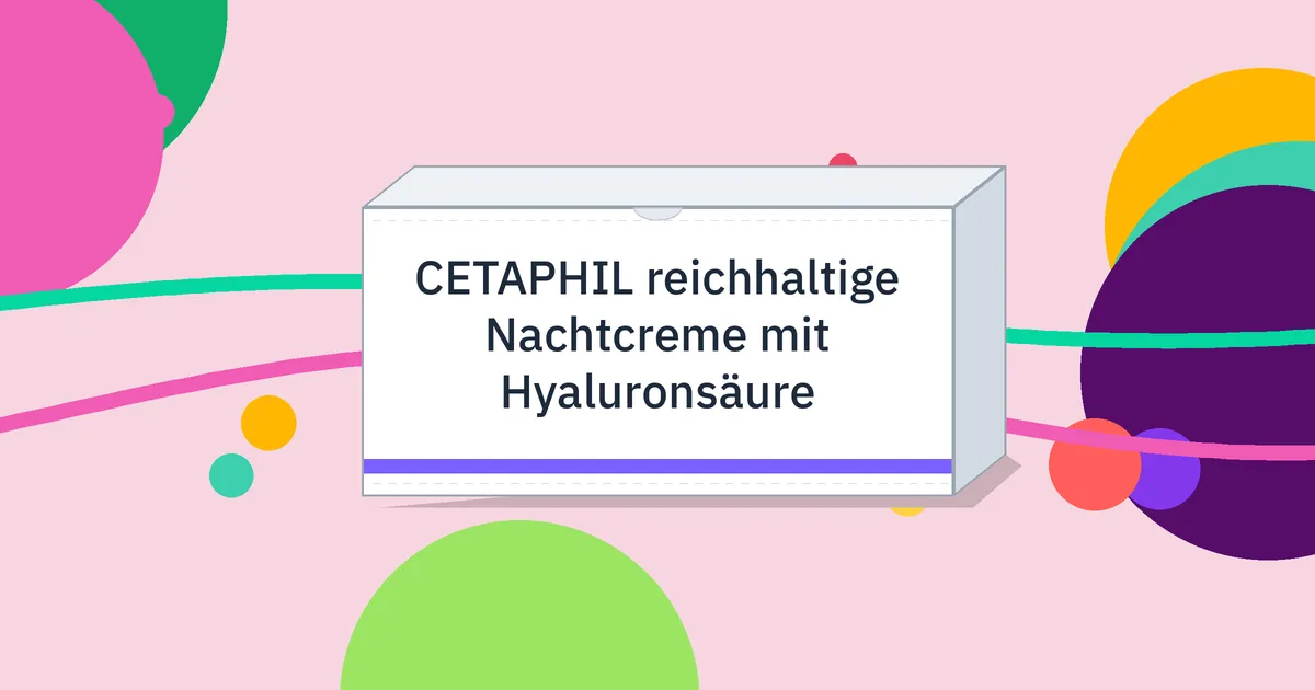 Symbolbild: Packung mit der Aufschrift CETAPHIL reichhaltige Nachtcreme mit Hyaluronsäure (PZN 14136588) – Verfügbarkeit und Bezug in Apotheken in Frankfurt am Main