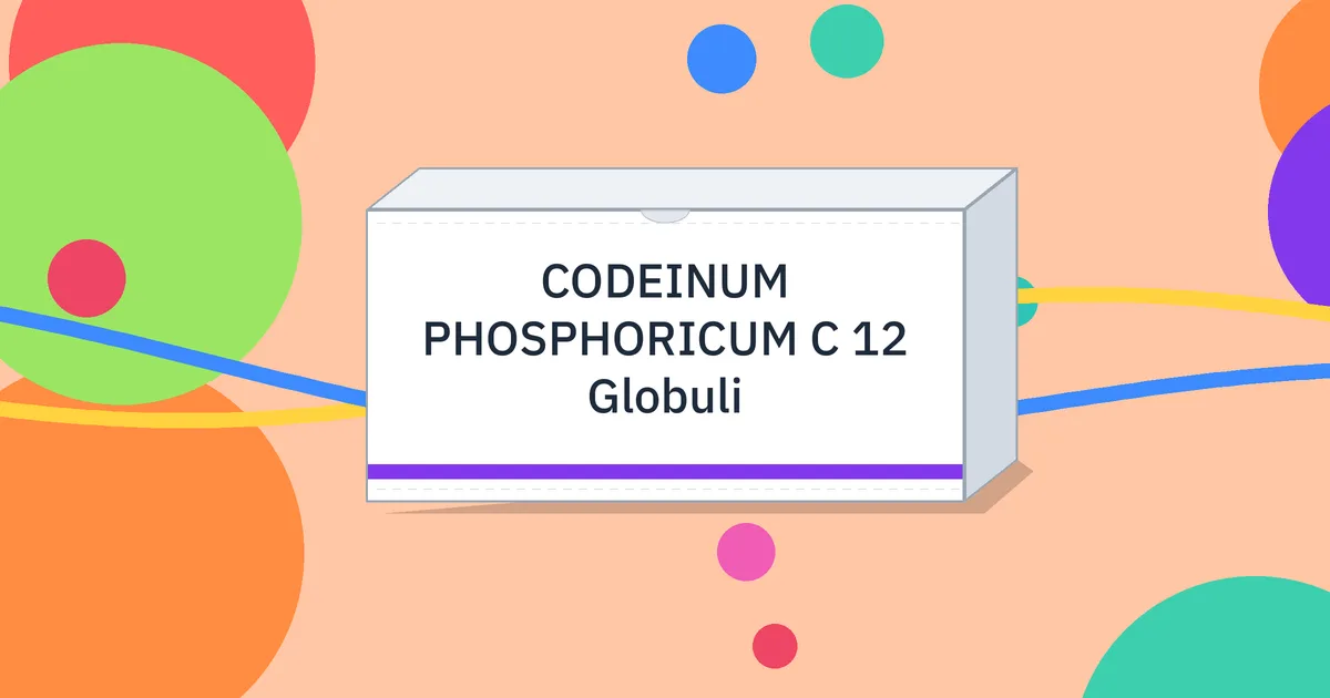 Symbolbild: Packung mit der Aufschrift CODEINUM PHOSPHORICUM C 12 Globuli (PZN 19716161) – Verfügbarkeit und Bezug in Apotheken in Frankfurt am Main