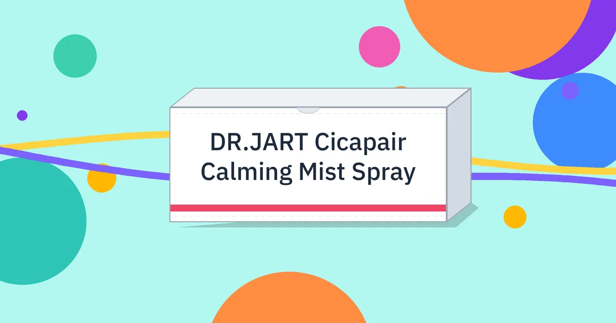 Symbolbild: Packung mit der Aufschrift DR.JART Cicapair Calming Mist Spray (PZN 19068383) – Verfügbarkeit und Bezug in Apotheken in Frankfurt am Main