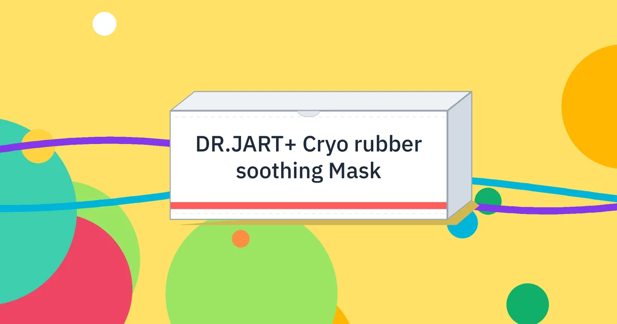 Symbolbild: Packung mit der Aufschrift DR.JART+ Cryo rubber soothing Mask (PZN 19823796) – Verfügbarkeit und Bezug in Apotheken in Frankfurt am Main