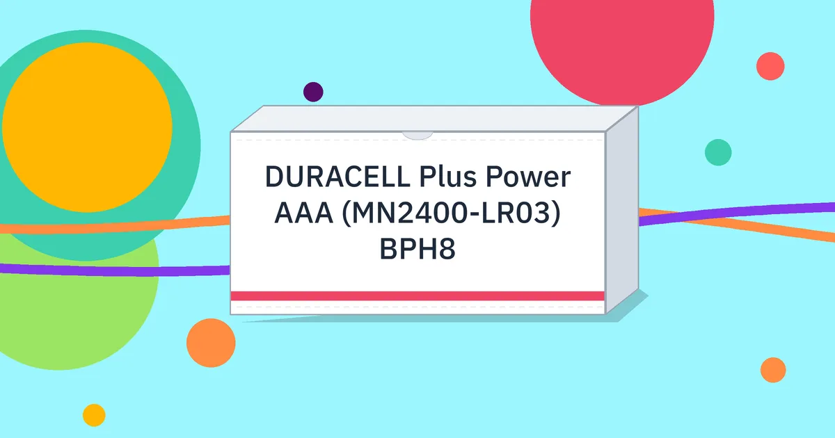 Symbolbild: Packung mit der Aufschrift DURACELL Plus Power AAA (MN2400-LR03) BPH8 (PZN 09507605) – Verfügbarkeit und Bezug in Apotheken in Frankfurt am Main